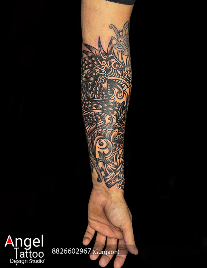 Full Hand Tattoo
